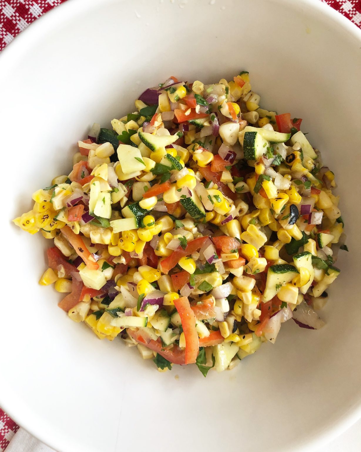 Summer Corn Confetti Salad The Flourishing Times