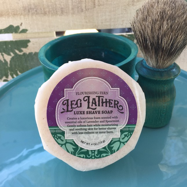 (REFILL!) Leg Lather Luxe Shave Soap The Flourishing Times