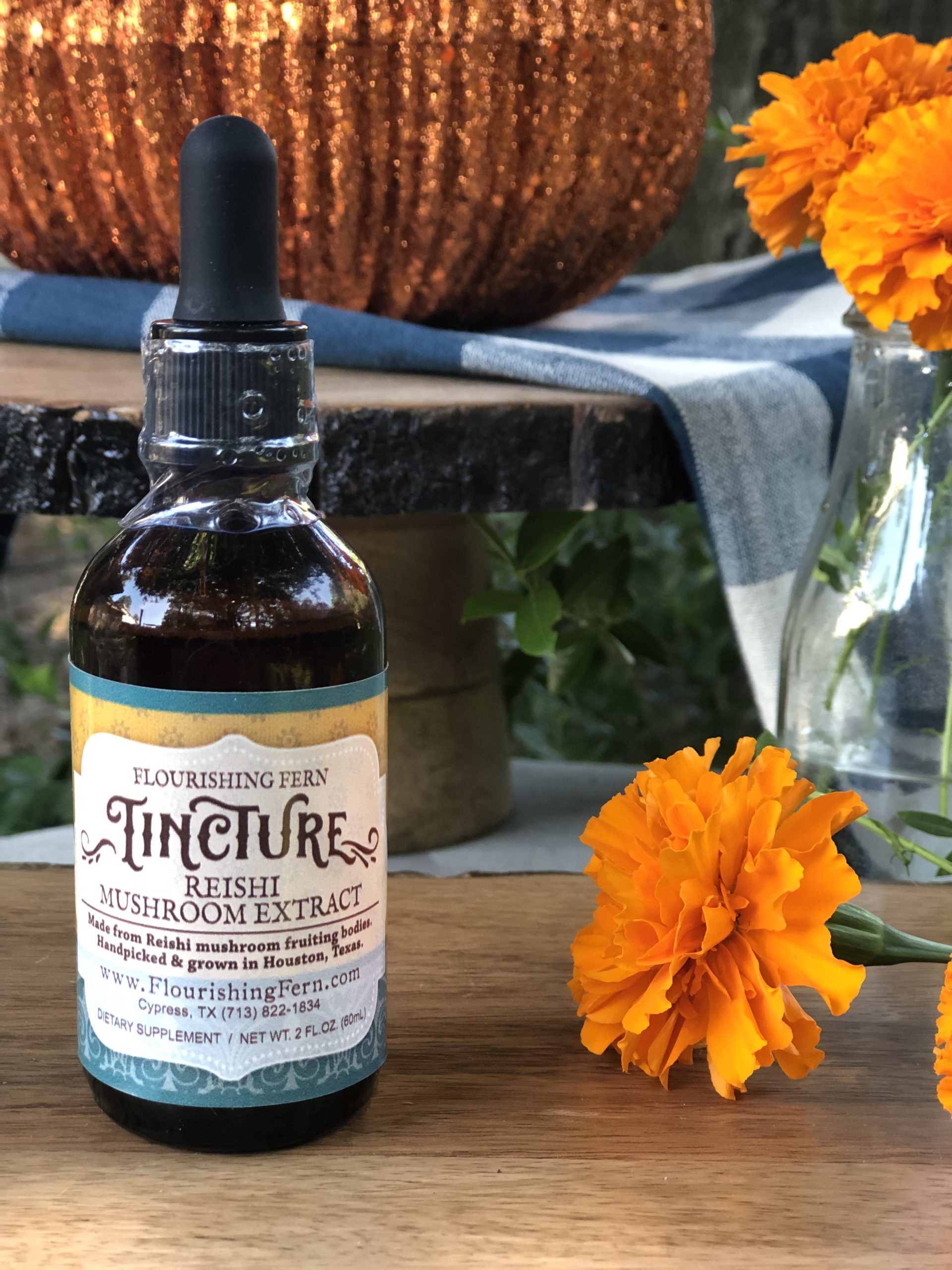 Reishi Mushroom Tincture The Flourishing Times